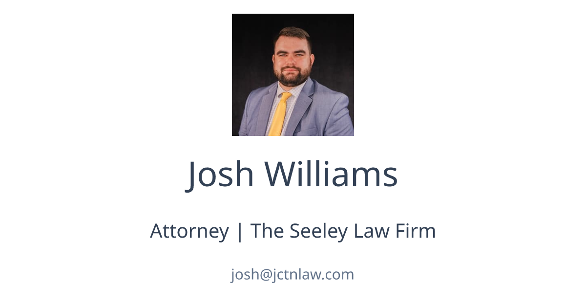 Josh Williams | The Seeley Law Firm